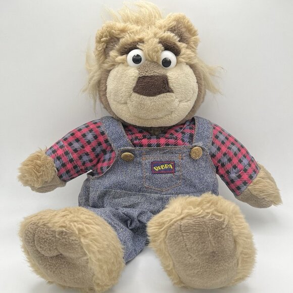 TYCO | Toys | Real Talking Bubba Talking Plush W Overalls Teddy Bear ...
